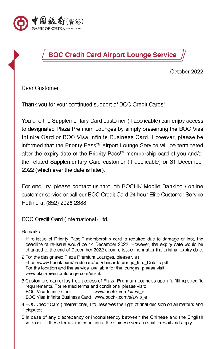 Bank of China (Hong Kong) Limited