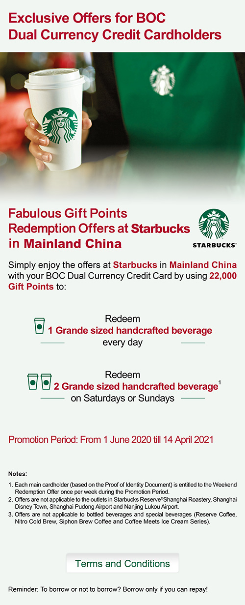 BOC Credit Card (International) Ltd. - Fabulous Gift Points Redemption ...