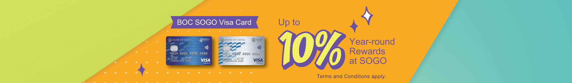 BOC SOGO Visa Card | Credit Card | Bank of China (Hong Kong) Limited